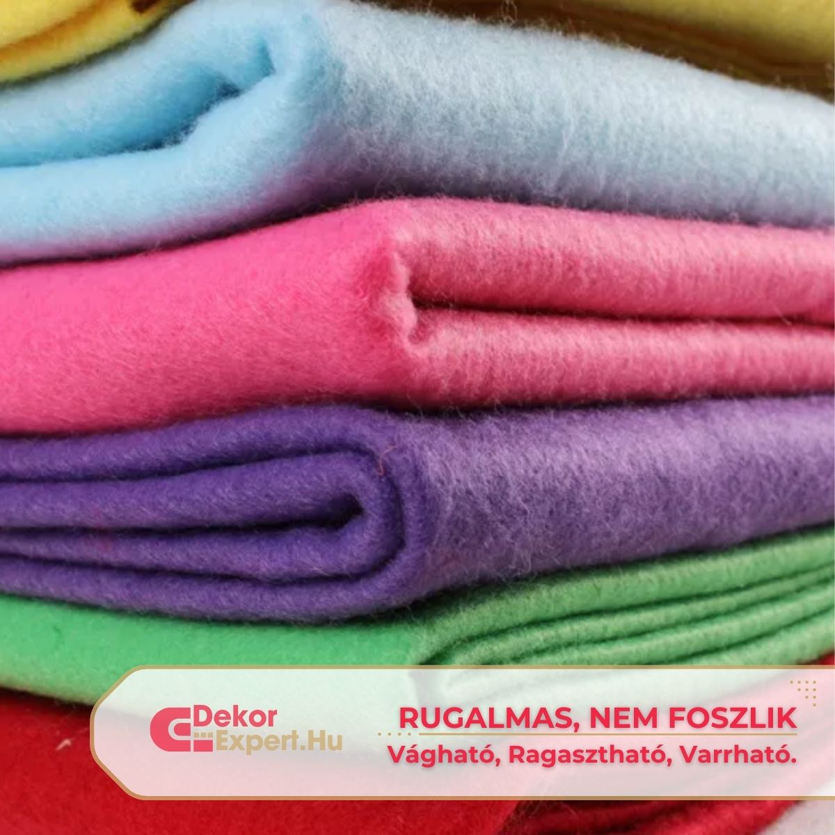 Dekorációs Filc Anyag: 790 Ft / Méter - DekorExpert.Hu