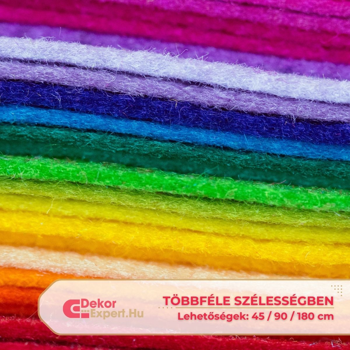 Dekorációs Filc Anyag: 790 Ft / Méter - DekorExpert.Hu